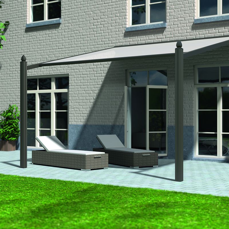 Renson Lapure : terrasoverkapping met minimalistisch design