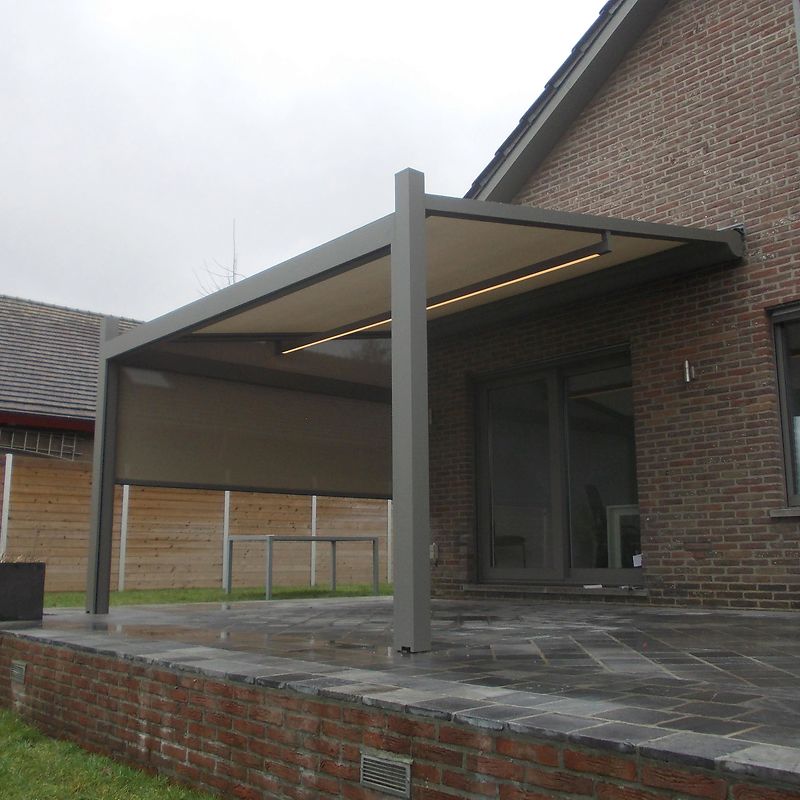 Renson Lapure : terrasoverkapping met minimalistisch design